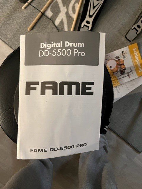 E-Drum Set Fame DD-5500 Pro (Neu (gemäss Beschreibung)) in Illnau für ...