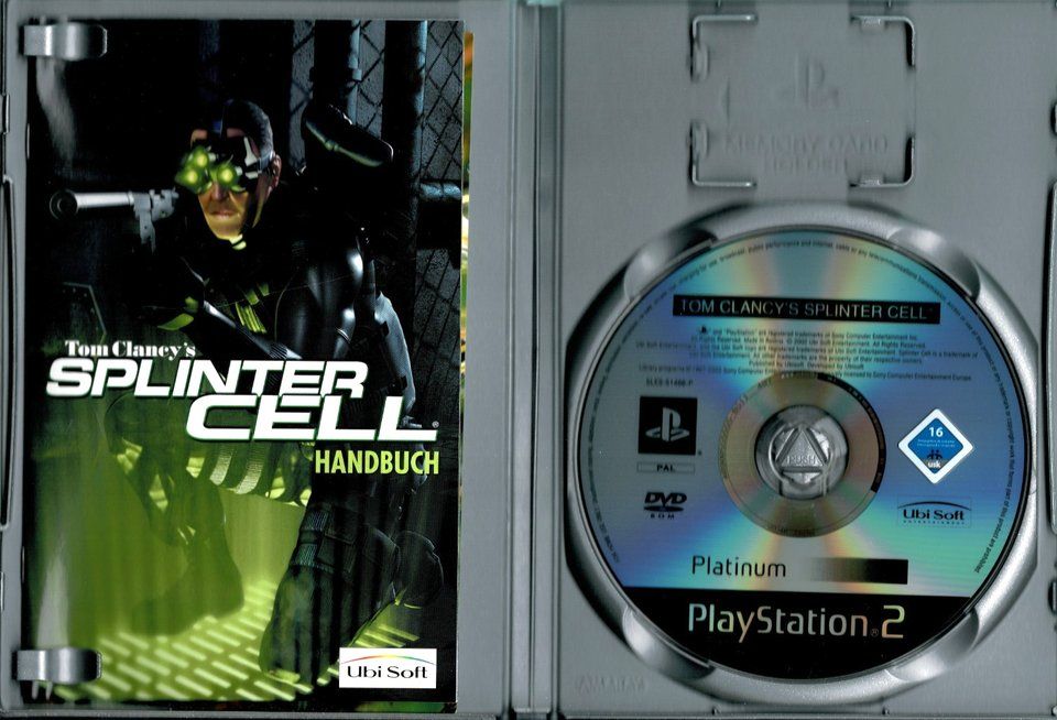 Tom Clancy's Splinter Cell (Platinum) mit Handbuch Deutsch! (Gebraucht ...