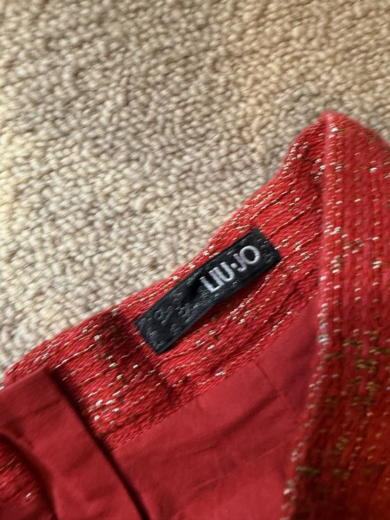 Liu Jo Rock, rot mit Glitzer, Gr. It 40festlich, neuw. (Gebraucht) in ...