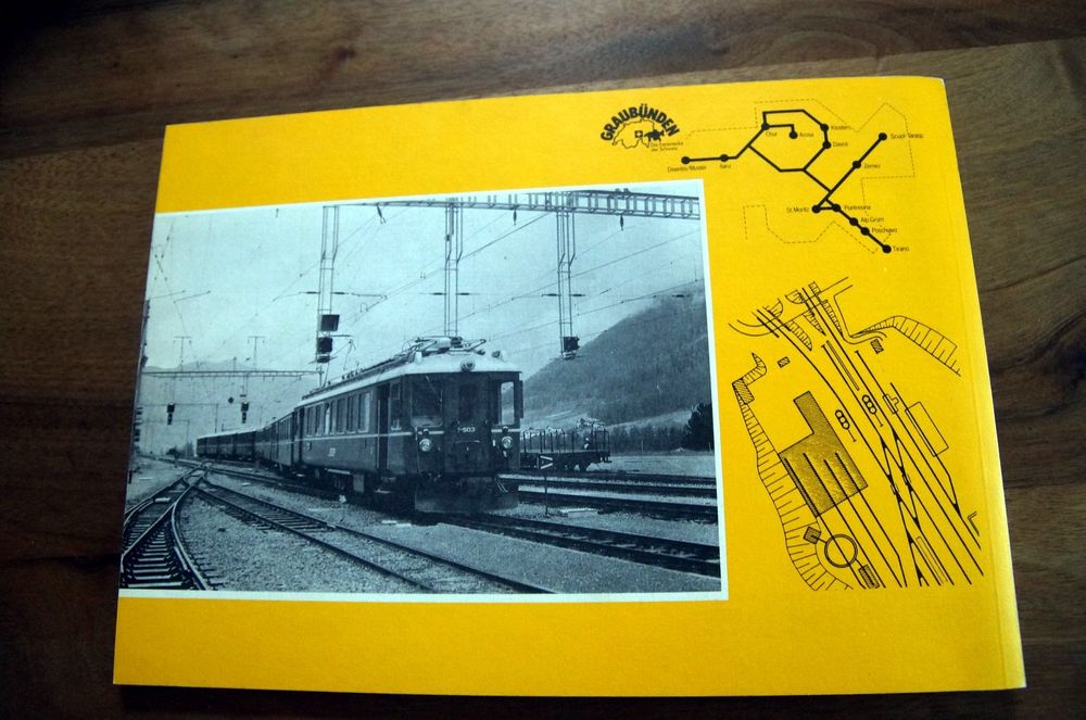 Gleispläne der RhB (Stammnetz) Schweers+Wall - Bemo (Gebraucht) in ...