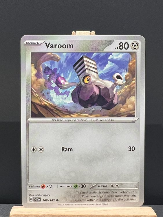 Pokémon Varoom 108/142 SV07: Stellar Crown EN (D'occasion) à Le Mouret ...