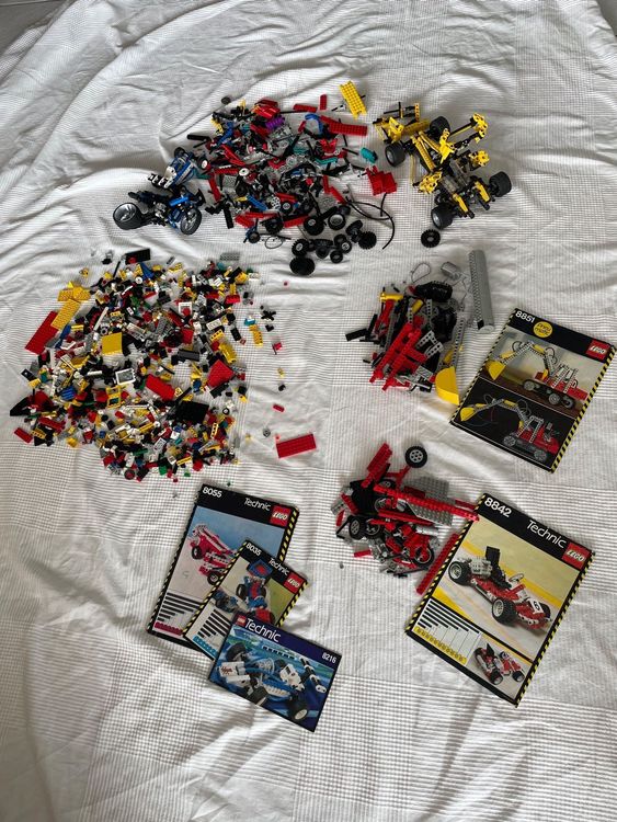 Über 3kg Legos, hauptsächlich Lego Technic Vintage ab 1.- | Kaufen auf ...