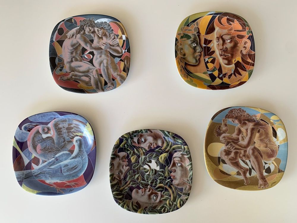 Neuer Preis!! 5 Hans Erni Sammelteller von Rosenthal (Neu und originalverpackt) in Kilchberg für ...