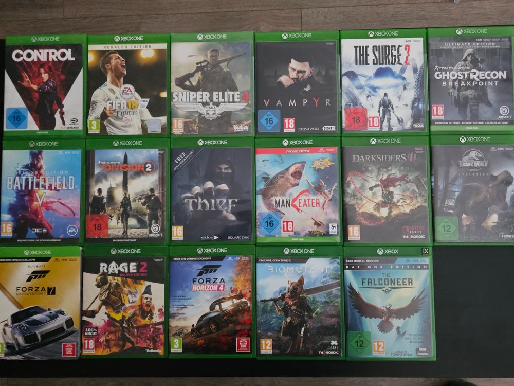 Xbox One/Series S/X Game Pack (17 Stück) (Gebraucht) in Spreitenbach ...