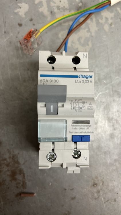 Hager Fi/Ls C13 / 30mA getestet (Gebraucht) in Rottenschwil für CHF 29 ...