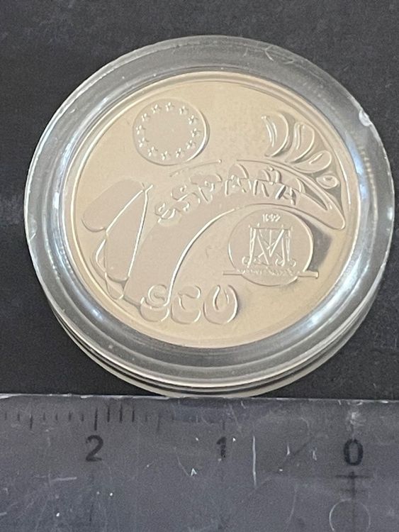 Silber 925 Gedenkmünze Madrid Hauptstadt Europa 1992 6,72g (Gebraucht) in Duebendorf für CHF 4 ...