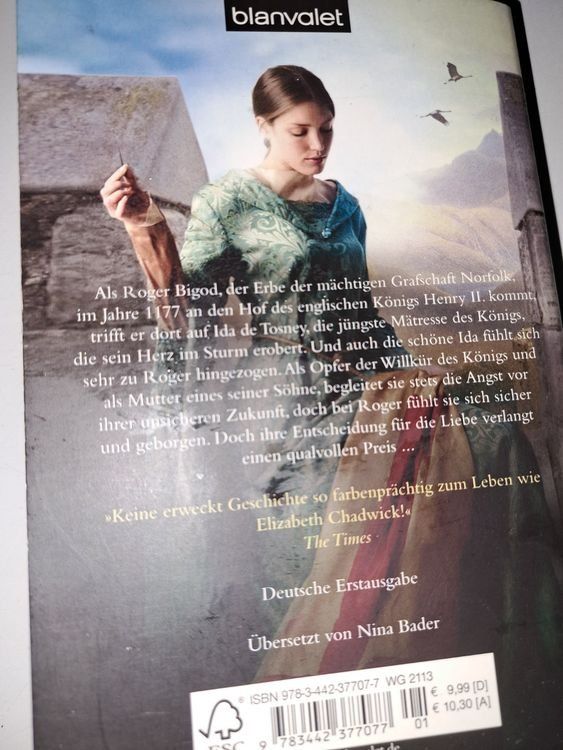 Elizabeth Chadwick Die Rose von Windsor Historischer Roman (Gebraucht ...