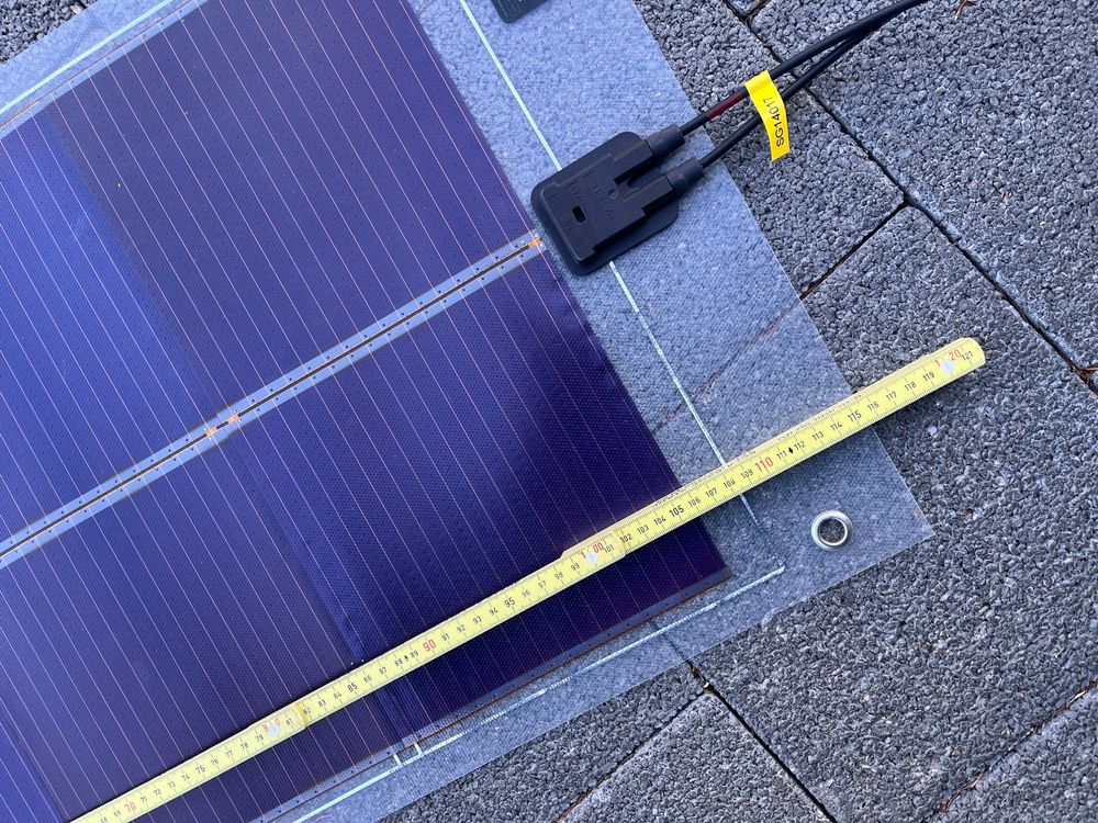 9x Flexible Solar Panel 27W 115x470mm (Neu (gemäss Beschreibung)) in ...