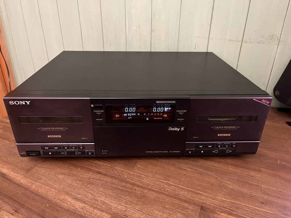 Sony TC-WR835S Doppel Cassette Deck Dolby S (Defekt) in Wiesenberg für ...