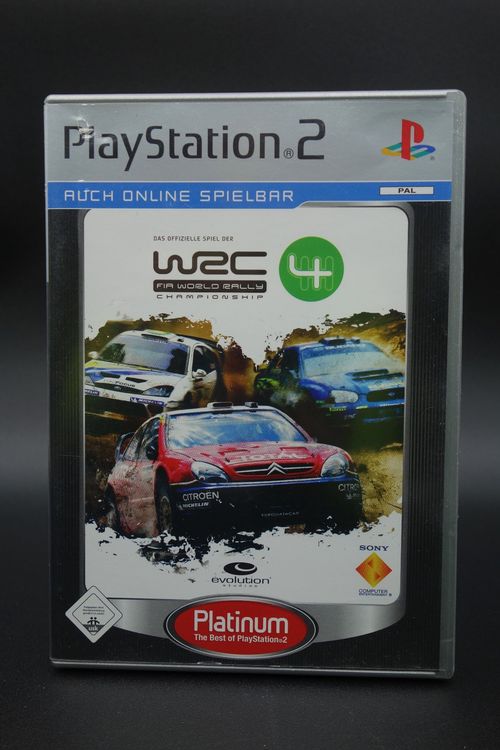 WRC 4, PS 2 Rally Spiel, Platinum Edition (Gebraucht) in Wil SG für CHF 9 – mit Lieferung auf ...