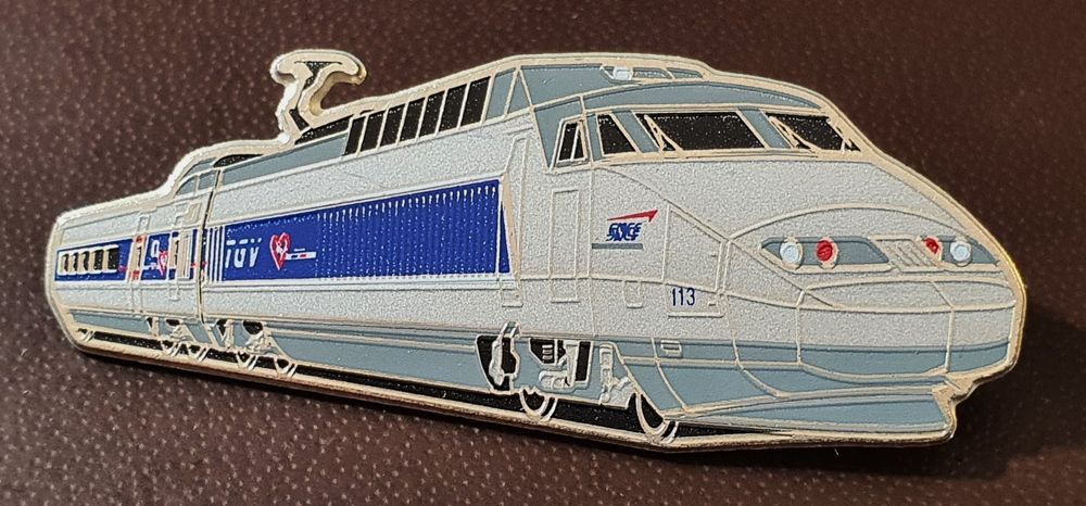 R641 - Schmid Müller SWISS Made Design Pin TGV SNCF Aufl.250 (Gebraucht) in Reinach BL für CHF 6 ...