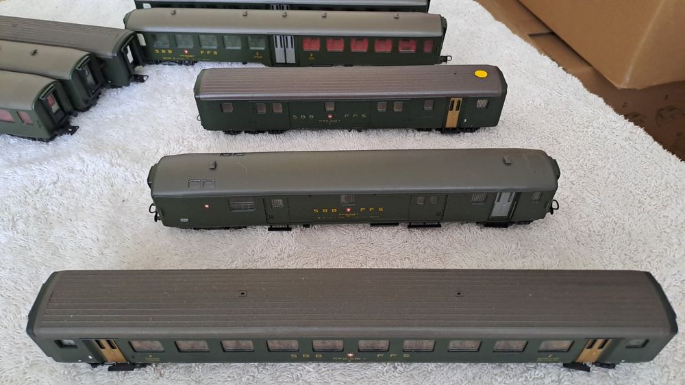 Liliput 8 SBB Personenwagen H0 GL/22 (Gebraucht) in Winterthur für CHF ...