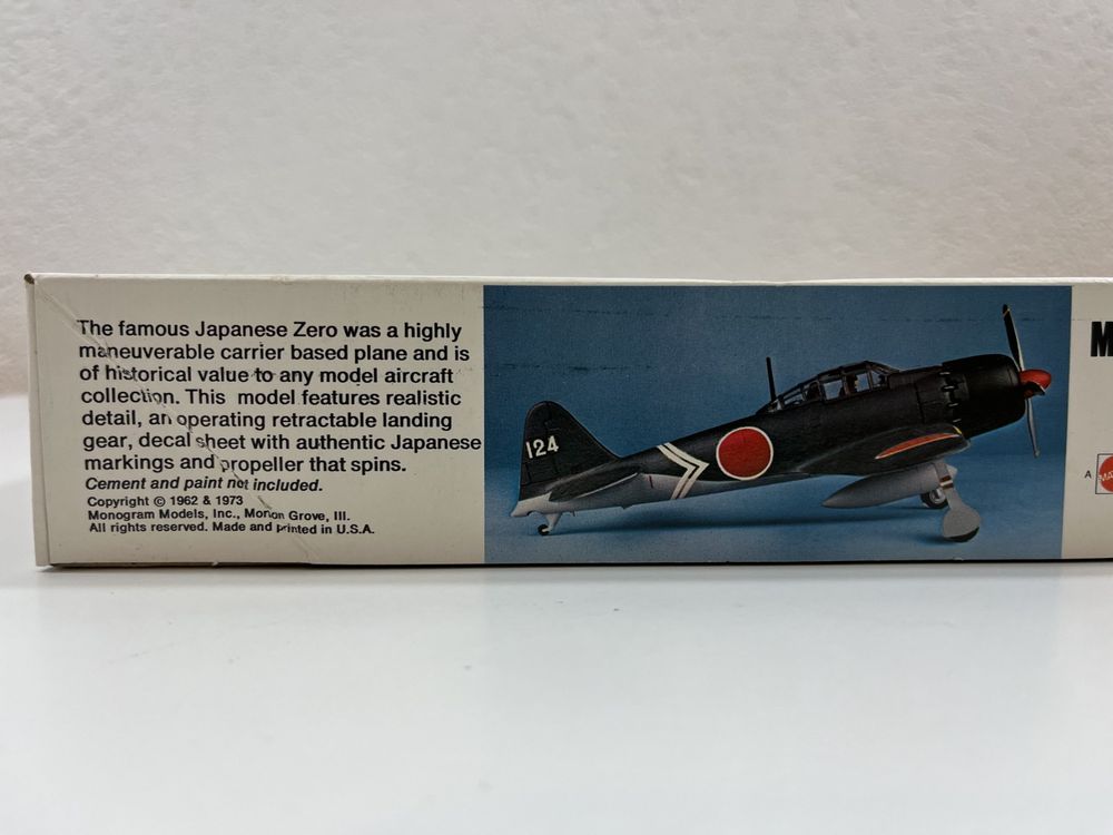 Monogram 1/48: Mitsubishi Zero A6M5 (Neu (gemäss Beschreibung)) in ...