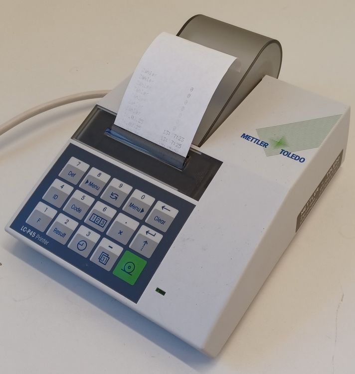 Mettler Toledo LC P45 Printer for laboratory scale (Gebraucht) in Niederdorf für CHF 200 – mit ...