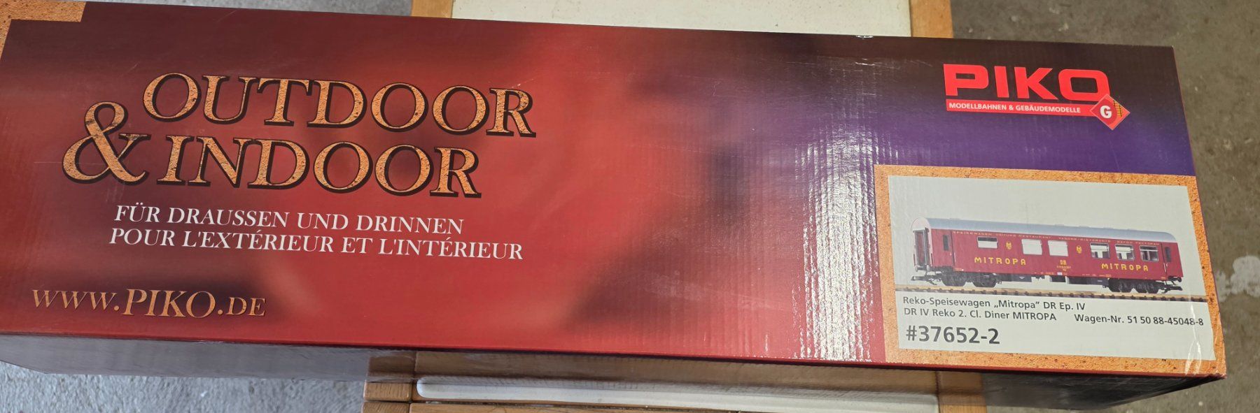 Piko 37652 Reko-Speisewagen Mitropa, DR, Ep. IV - Spur G (Neu und ...