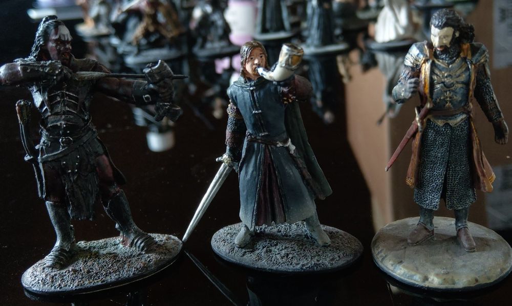 DHDR DeAgostini Sammelfiguren Lurtz, Boromir, Isildur (Gebraucht) in ...