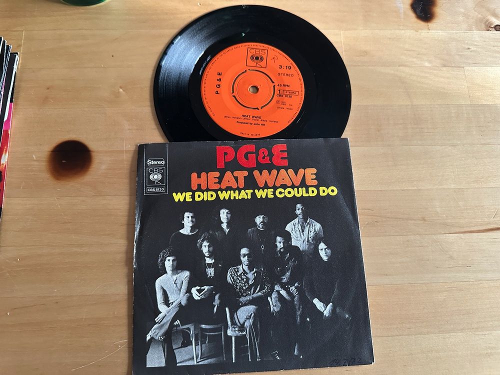 PG & E tolle Heat wave Single Pacific Gas & Electric 70's (Gebraucht ...