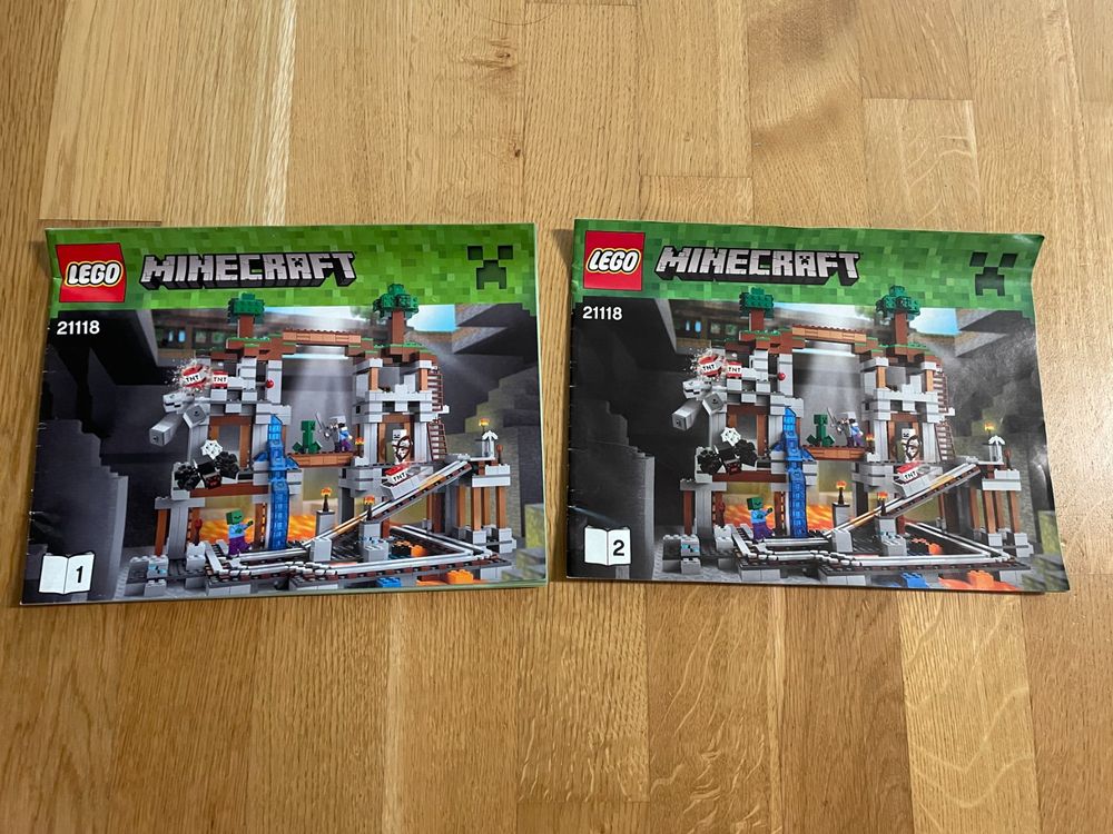 Lego Minecraft 21118, Die Mine, komplett | Kaufen auf Ricardo