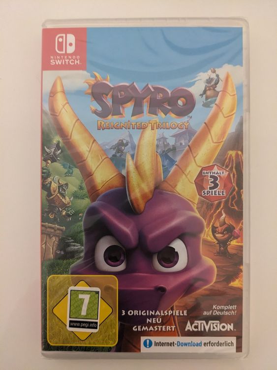 Nintendo Switch - Spyro: Reignited Trilogy ( OVP ) ab 1Fr!!! (Neu und ...