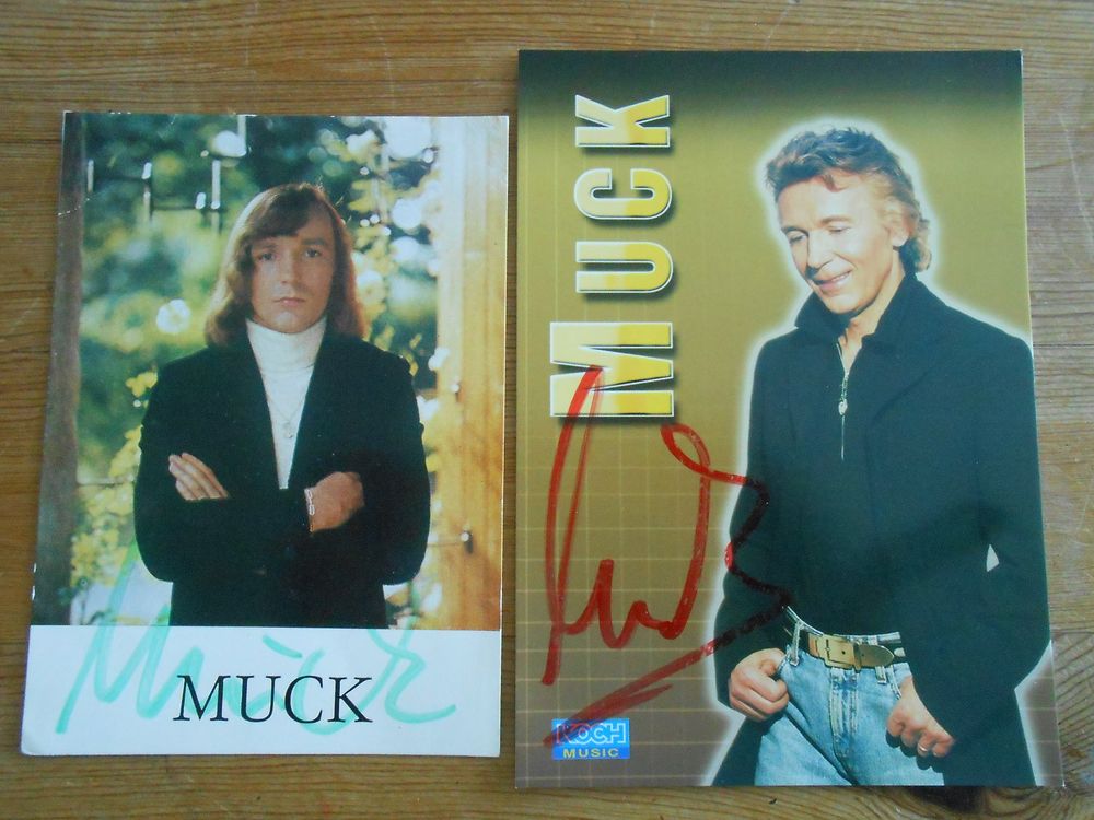 2 Autogrammkarten / DDR Muck (Gebraucht) in Schindellegi für CHF 4 ...