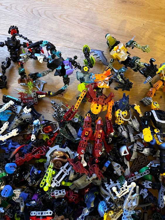Lego Bionicle Technic sammlung 4.3kg selten rare vintage (Gebraucht) in ...