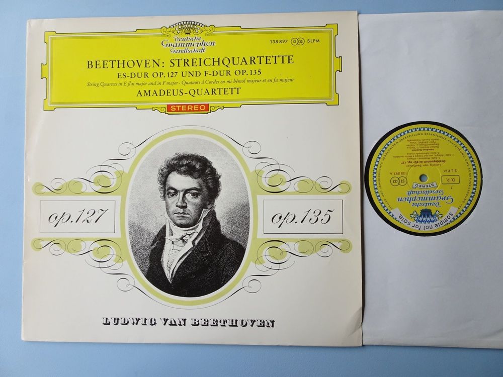 AMADEUS Qtet - Beethoven - SAMPLE - NM ! | Kaufen auf Ricardo