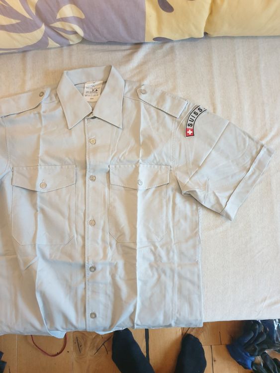 Hemd Kurzarm Militär | Kaufen auf Ricardo