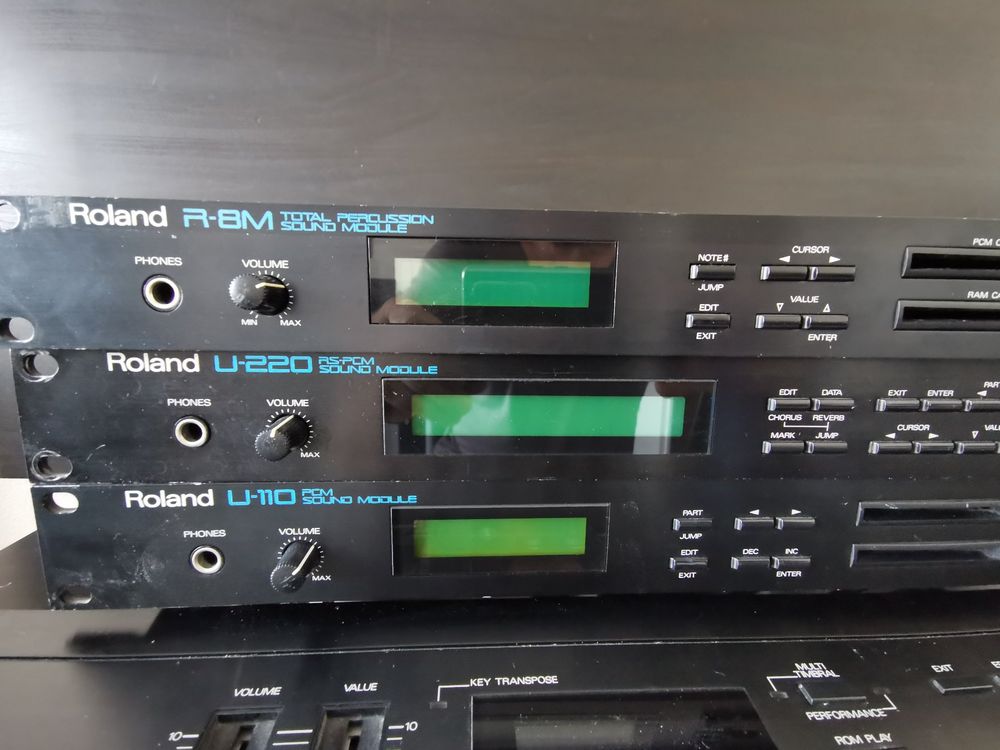 Set Roland D10, U110, U220, R8M | Kaufen auf Ricardo
