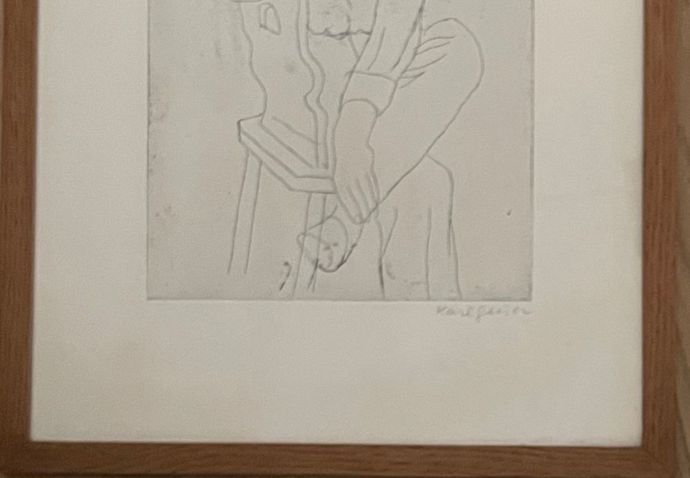 Karl Geiser (1898-1957) Radierung Handsig | Kaufen auf Ricardo