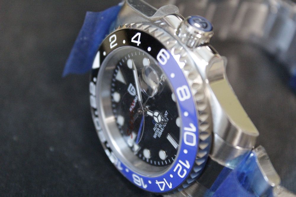 Pagani Design - Automatik Uhr - Gmt master 2 Batman Homage (Neu und ...