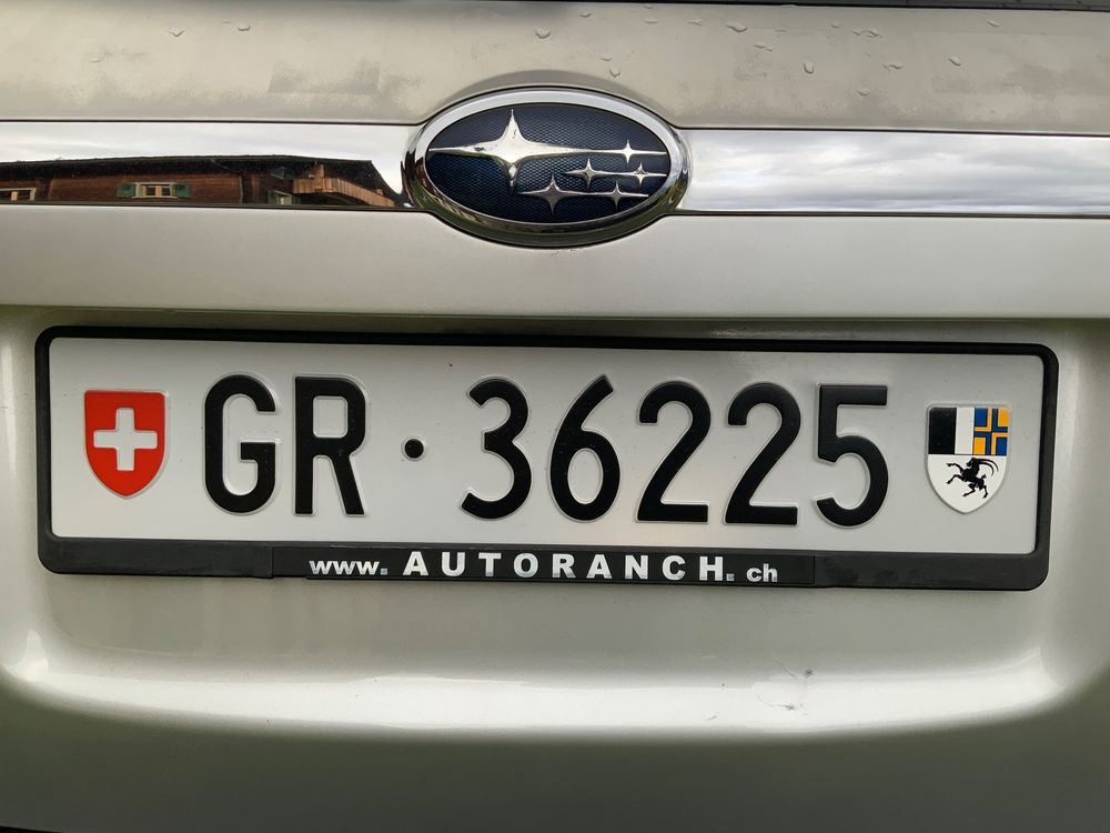 Autonummer Nummernschild Kontrollschild GR | Kaufen auf Ricardo