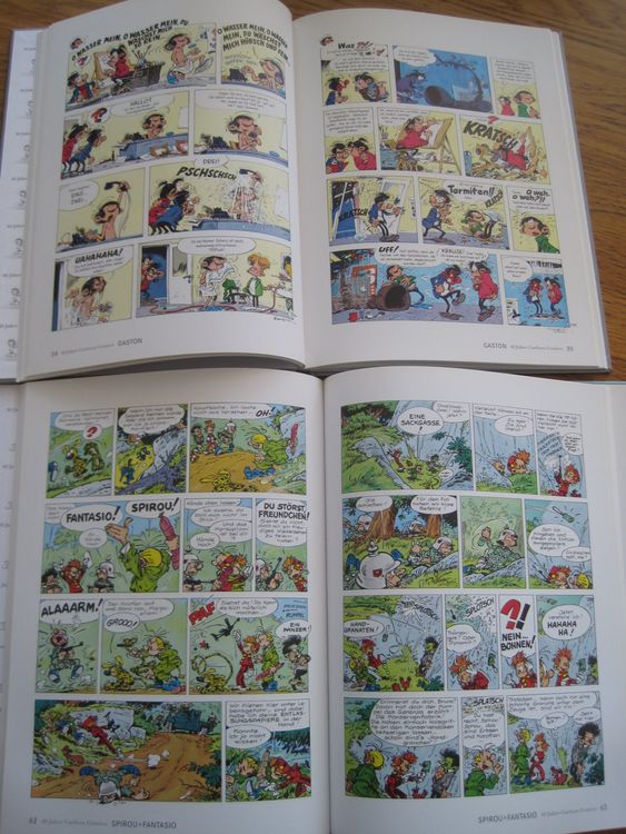 Spirou & Fantasio und Gaston Double Comic HC Alben Carlsen (Gebraucht ...