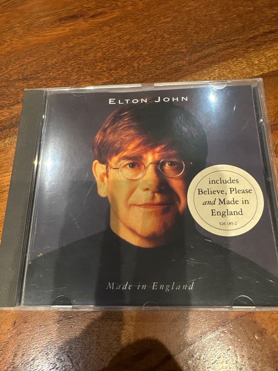 Elton John - Made in England CD (1995) Believe Hit! (Gebraucht) in ...