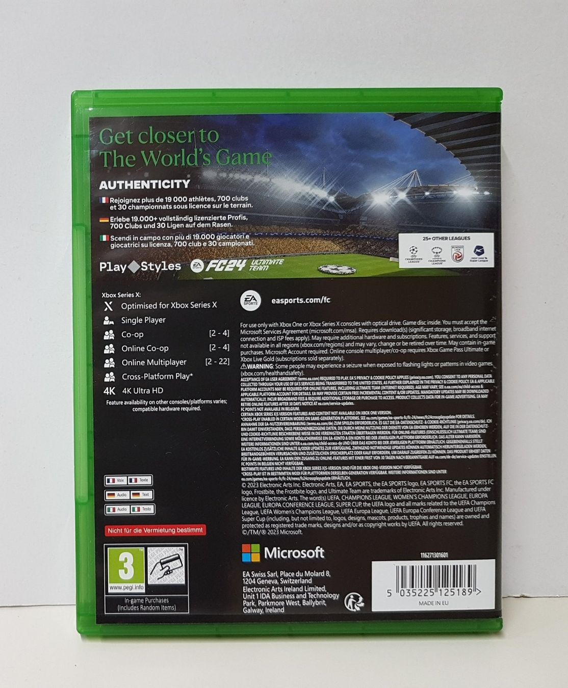 EA Sports FC 24 Xb One (Gebraucht) in Schüpfheim für CHF 14.8 – mit Lieferung auf Ricardo kaufen