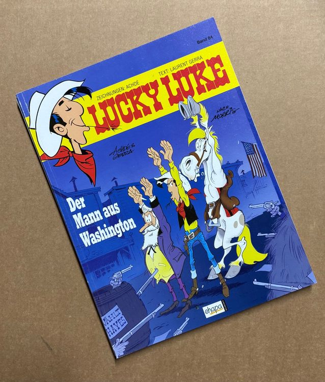 Lucky Luke - Der Mann aus Washington, Comic Band 84 (Gebraucht) in ...