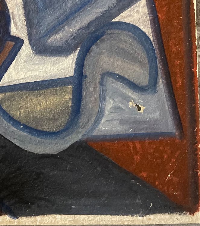 komposition mit Kugel Gemälde von Weber (Gebraucht) in Root für CHF 5 – mit Lieferung auf ...