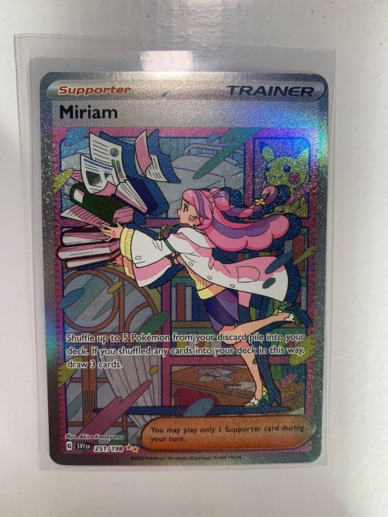 Pokemon Miriam Alt Art | Kaufen auf Ricardo