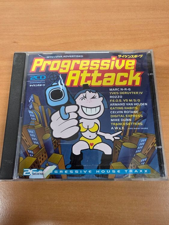2 CDs - Various – Progressive Attack (Gebraucht) in Biberist für CHF 3 – mit Lieferung auf ...