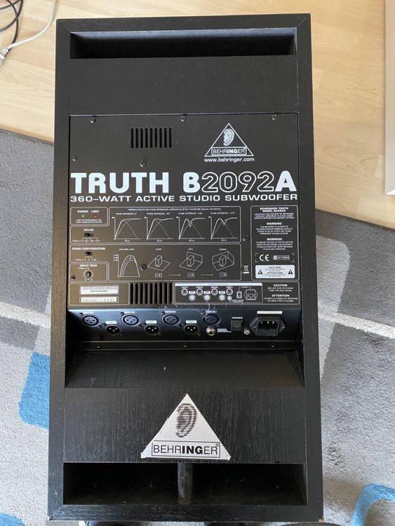 Behringer Subwoofer B2092A (Gebraucht) in Studen BE für CHF 36 – nur ...