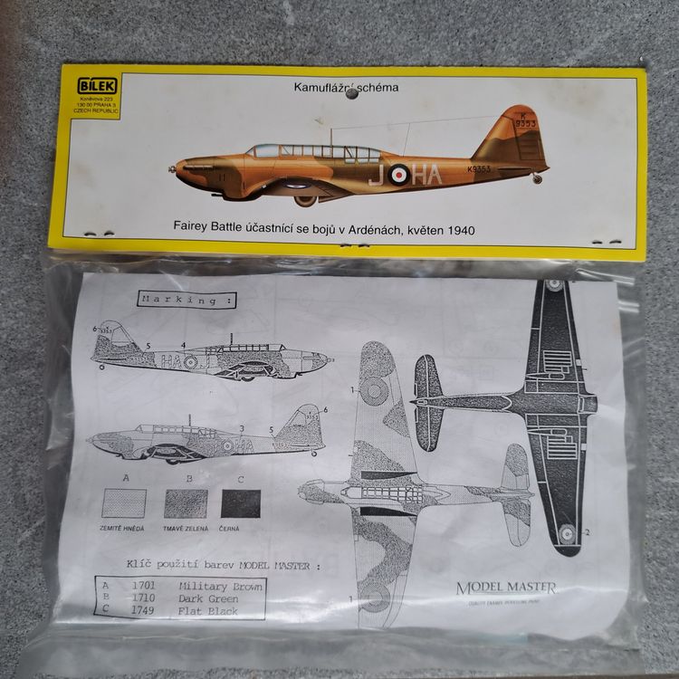 Fairey Battle Kit 1/72 Bilek Italeri | Kaufen auf Ricardo