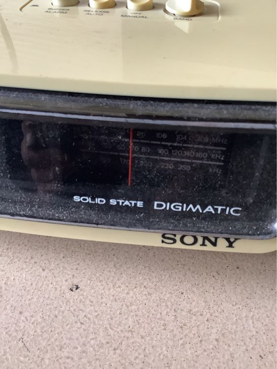 Alte Sony SOLID STATE DIGIMATIC CLOCK-RADIO | Kaufen auf Ricardo