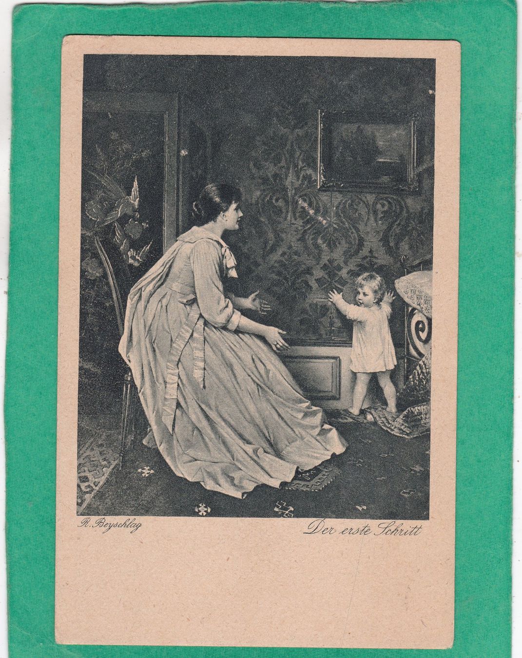 Kitsch Kunst Der erste Schritt Beyschlag (Gebraucht) in Herisau für CHF ...