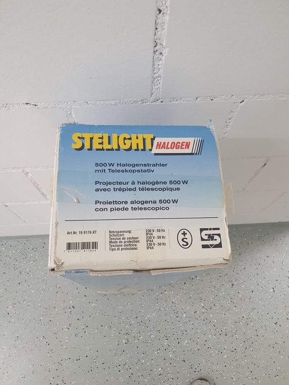 Stelight Halogenröhre 500 W Halogenstrahler Teleskopstativ | Kaufen auf ...