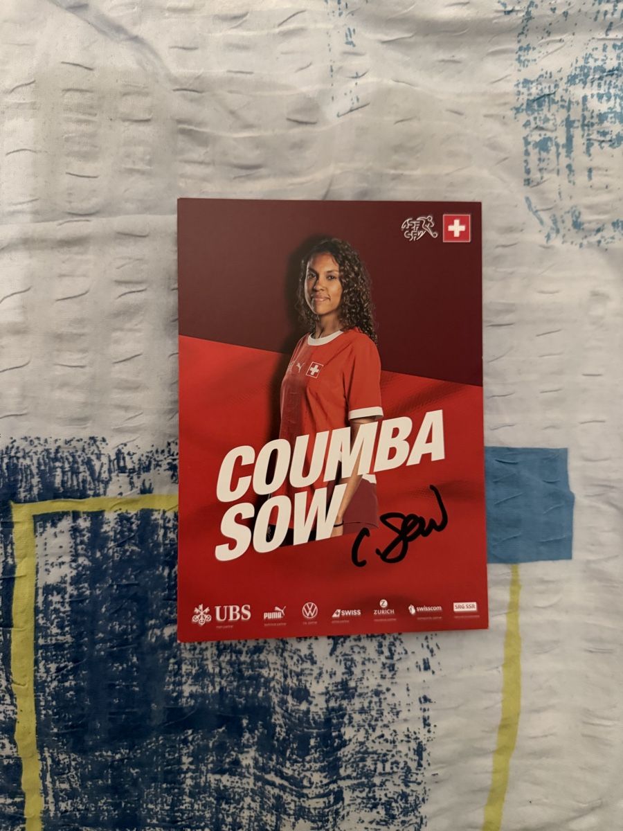 Coumba Sow Autogrammkarte - Top Zustand, einmalig! (Gebraucht) in ...