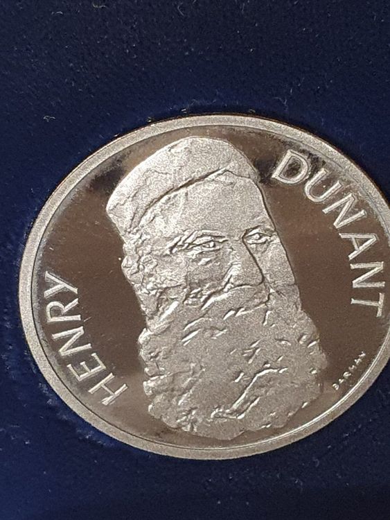 Gedenkmünze 5Fr. 1386 Sempach/A. Piccard 1984/H. Dunant 1978 | Kaufen auf Ricardo