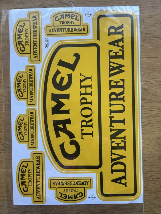 Stickers Camel Trophy vintage neuf (Neu (gemäss Beschreibung)) in ...