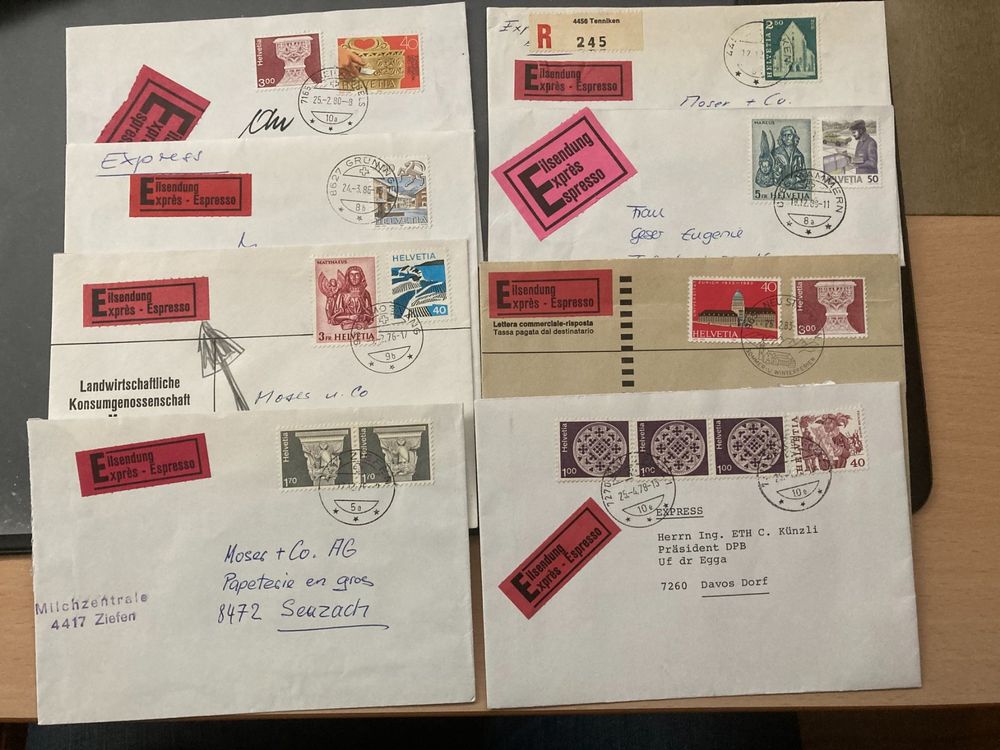 Schweiz Lot Express-Briefe | Kaufen auf Ricardo