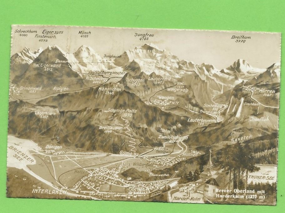Berner Oberland mit Harderkulm (Gebraucht) in Zürich für CHF 3 – mit Lieferung auf Ricardo kaufen