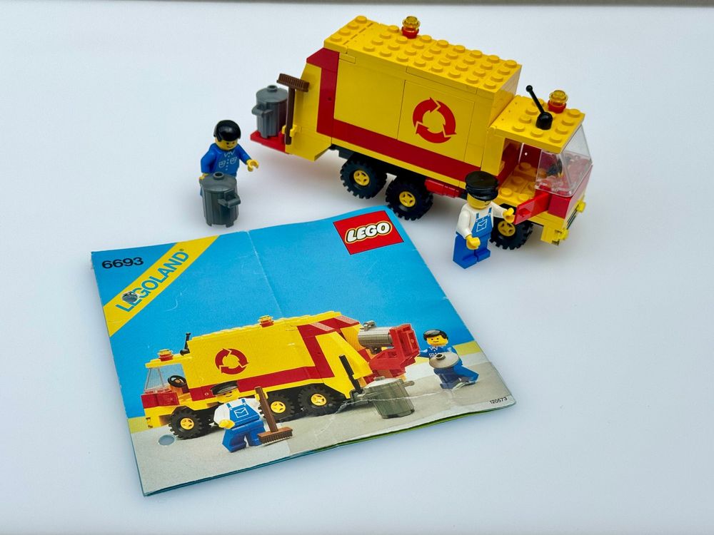 Lego 6693 Refuse Collection Truck (Müllwagen) | Kaufen auf Ricardo
