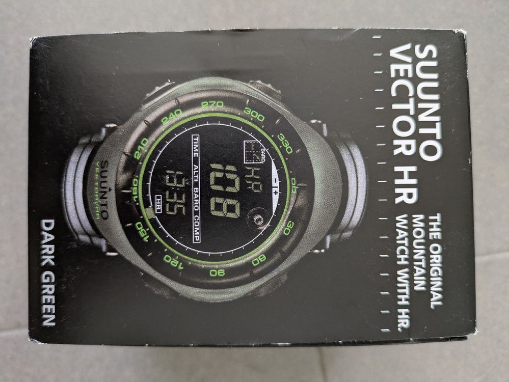 suunto Vector hr (Neu und originalverpackt) in Ittigen für CHF 26 – mit ...